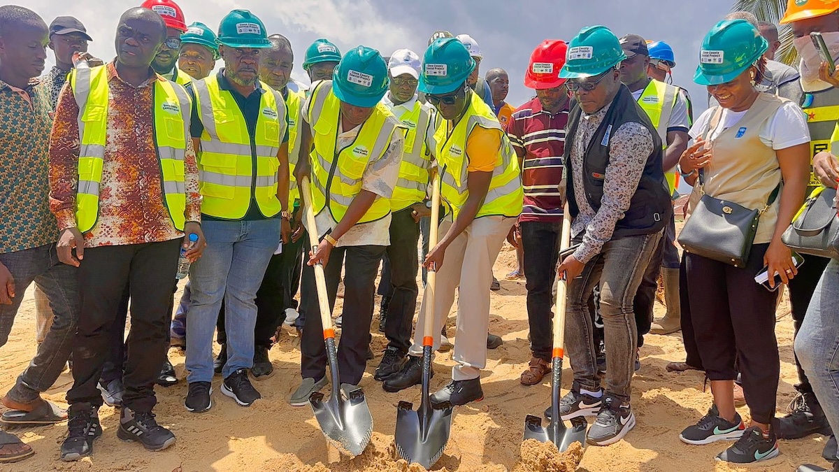Government, UNDP break ground for Sinoe coastal project construction ...