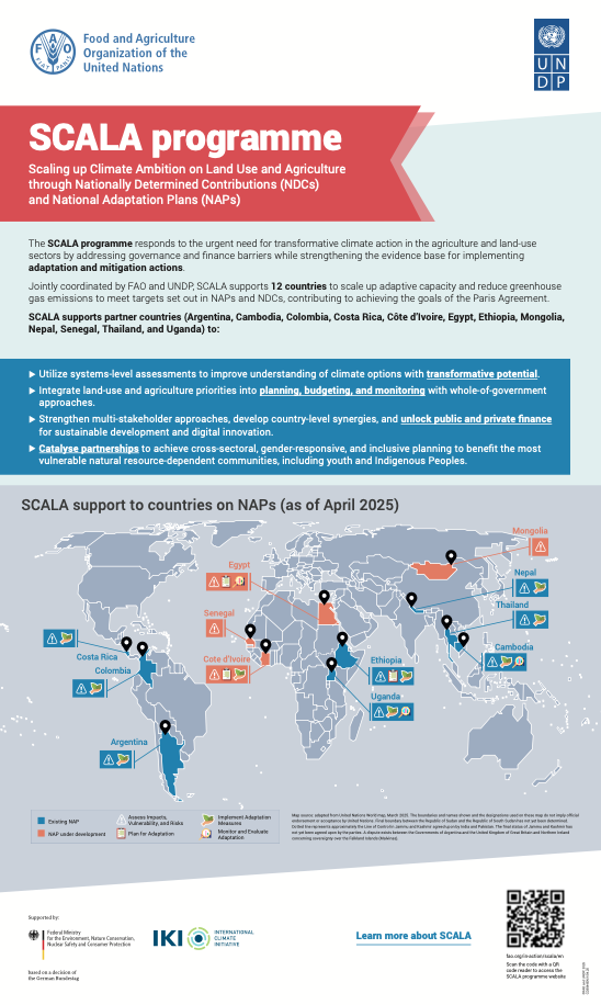 SCALA programme poster | UNDP Climate Change Adaptation
