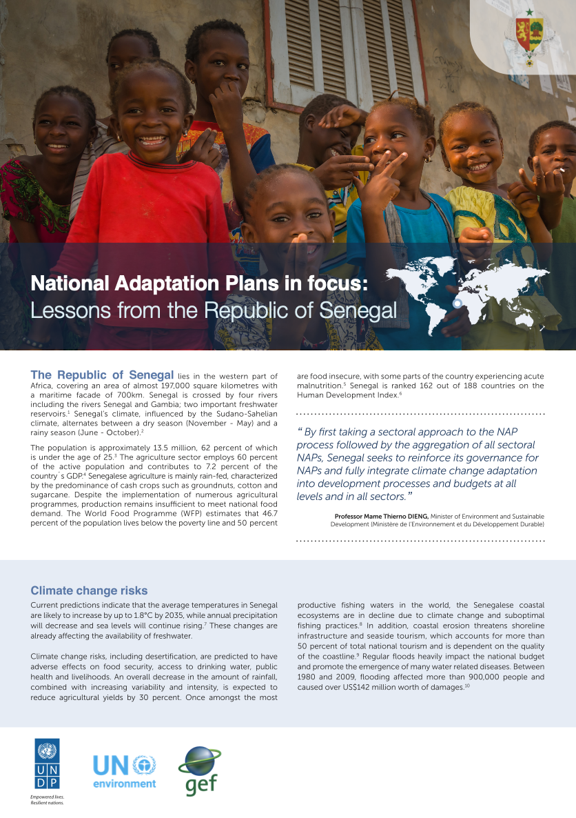 National Adaptation Plans in focus: Lessons from Senegal | UNDP Climate ...