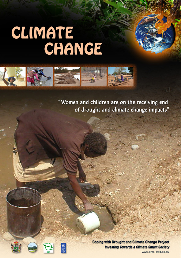 Zimbabwe CwDCC - Project Poster: "Women and children are on the ...