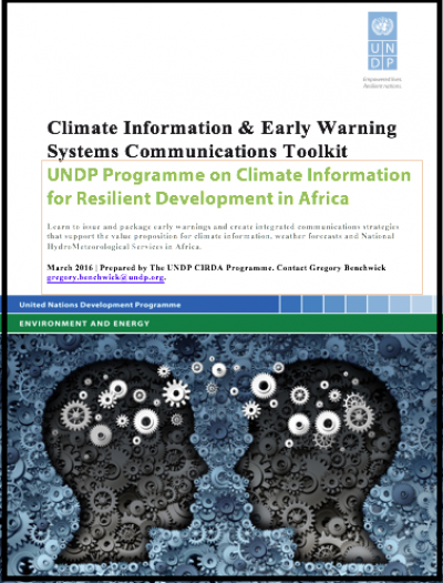 Climate Information and Early Warning Systems Communications Toolkit ...