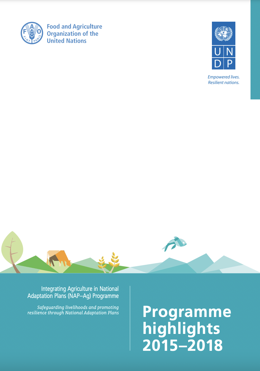 Integrating Agriculture in National Adaptation Plans (NAP–Ag ...