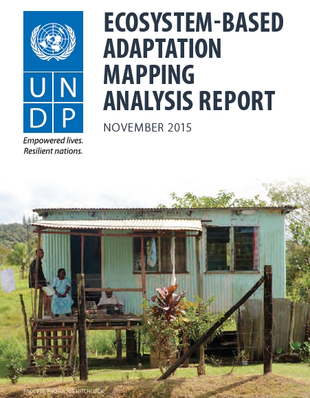 Ecosystem Based Adaptation Mapping Analysis Report Undp Climate