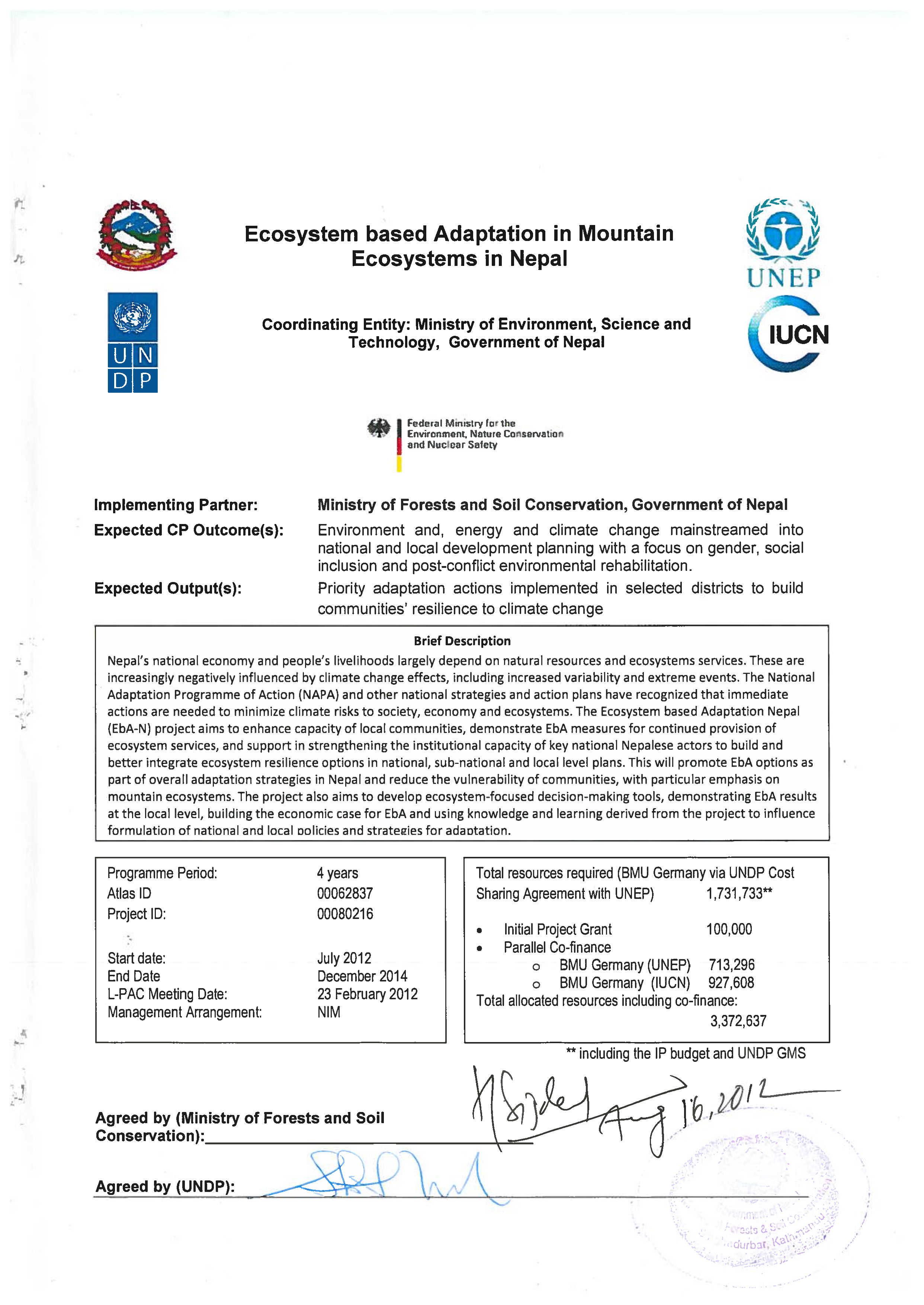 Ecosystem-based Adaptation in Mountain Ecosystems in Nepal | UNDP ...
