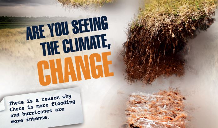 'Feel the Change' Campaign - Hurricane and Flooding Poster | UNDP ...