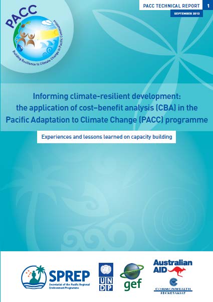 Informing climate-resilient development: the application of cost ...