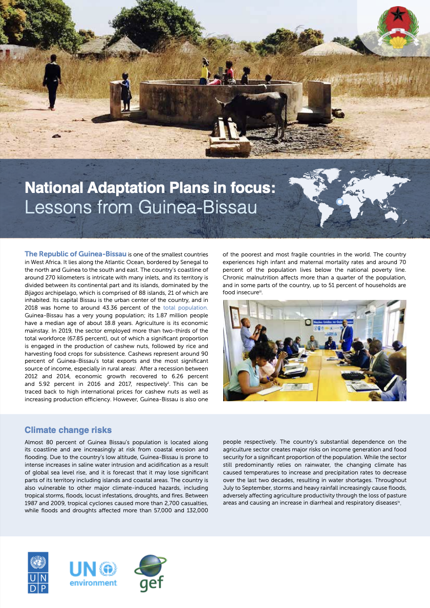 National Adaptation Plan in Focus: lessons from Guinea Bissau | UNDP Climate Change Adaptation