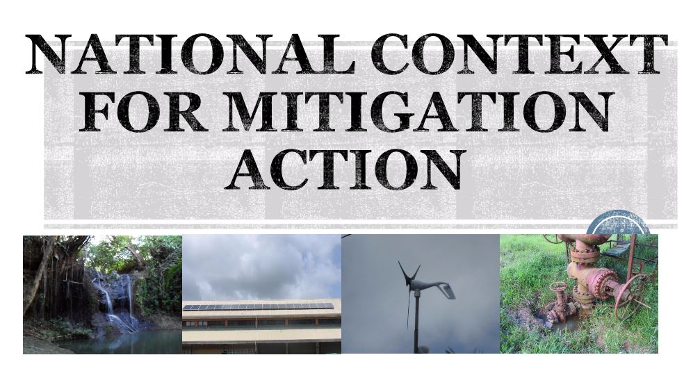 Training seminar for Climate Mitigation Action (St.Lucia) - Government of St. Lucia - National ...