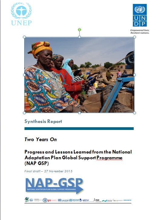 NAP-GSP Synthesis Report | UNDP Climate Change Adaptation