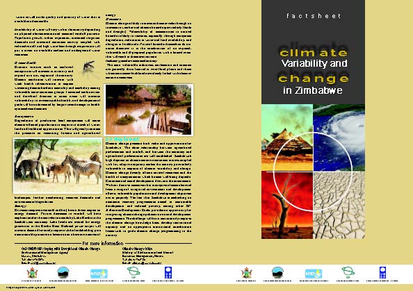 Zimbabwe CwDCC - Climate Variability and Change in Zimbabwe | UNDP ...